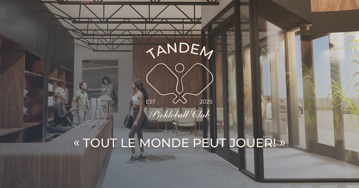 Tarifs et abonnements - Tandem Pickleball Club